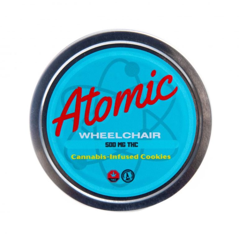 Atomic Wheelchair Cookies – 500mg THC – Chronic By Mail